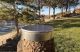 Log Post End Cap - Stainless Steel - 7 Inch