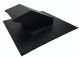 Roof Vent - Dampered - Black - 10 x 10 Inch Product Group | Luxury Metals