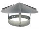 Rain Cap - Galvanized - 12 Inch