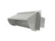 Wall Vent - Galvanized - Rectangular - 3.25 x 12 Inch with Damper and ...