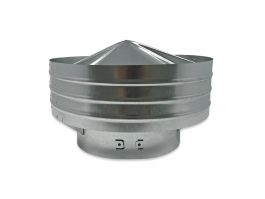 Globe Vent - Galvanized - 4 Inch | Luxury Metals