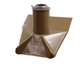 Flat Pipe Boot-3 Inch | Luxury Metals