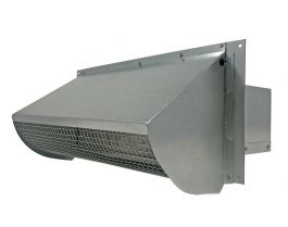 Wall Vent - Metal - 3.25 x 10 with Magnet, Damper, and Screen | Luxury ...