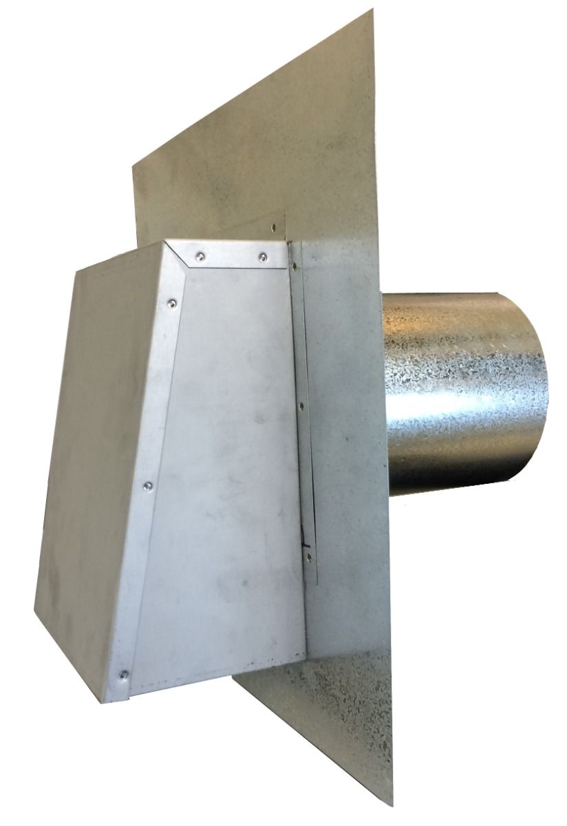 Metal Rain Screen Wall Vent (3 Inch) Damper and Screen | Luxury Metals