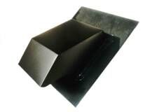 Black Dampered Roof Vent 4 Inch Group | Luxury Metals