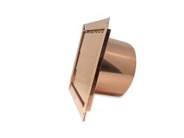 Flush Metal Louvered Wall Vent Cap 6 | Luxury Metals