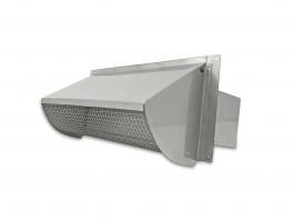 Wall Vent - Stainless Steel - Rectangular - 3.25 x 10 Inch with Screen ...