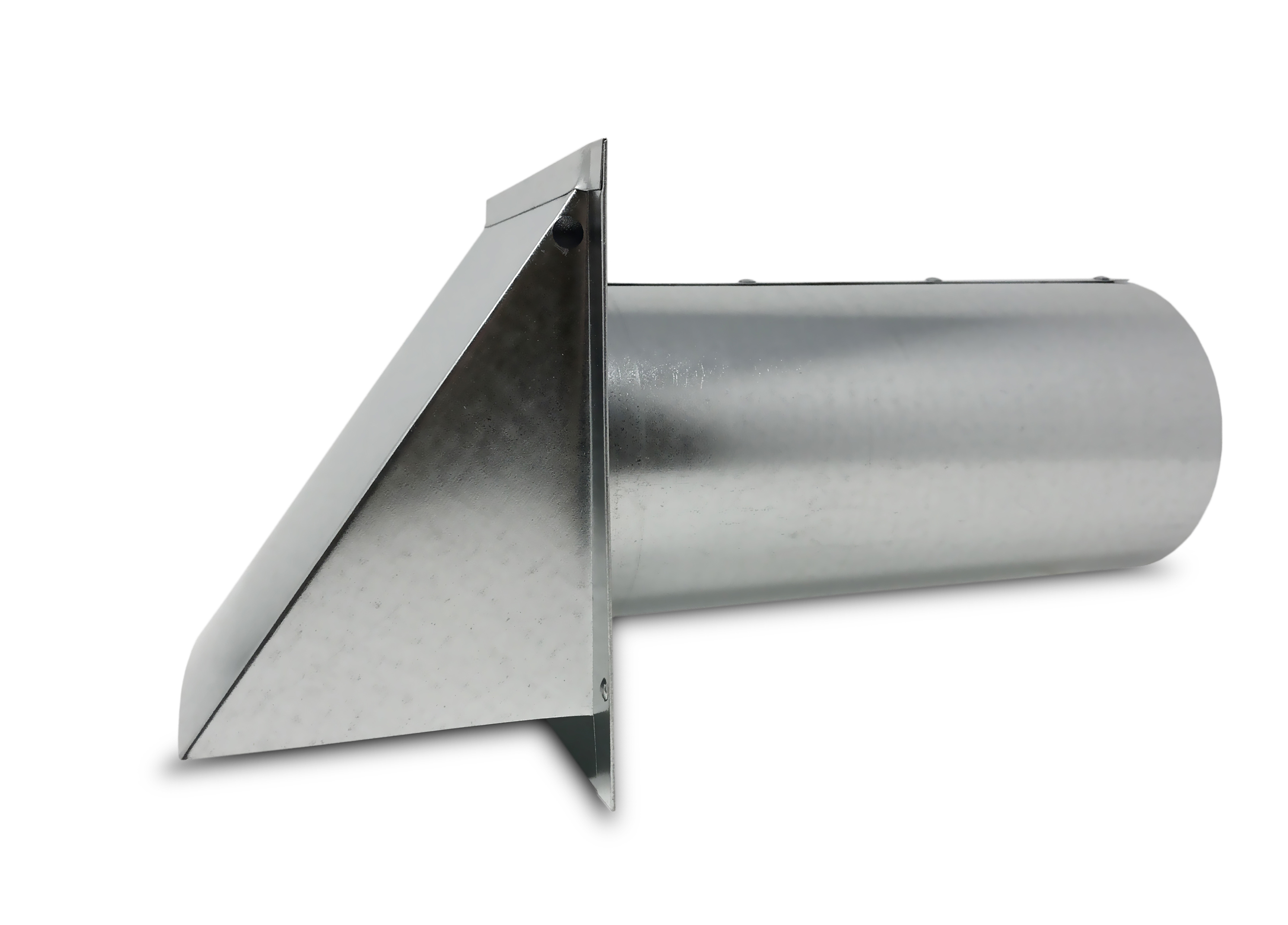 Wall Vent - Wind Defender - Galvanized - 7 Inch
